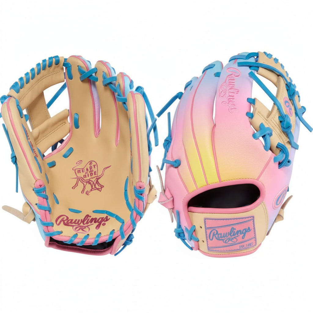 Rawlings Heart of the Hide Funburst 2.0 11.5" Baseball Glove: PROR204 ...