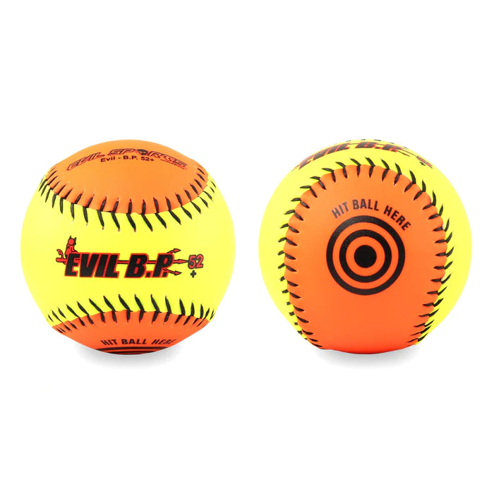 Evil BP .52 Cor 12 Inch Slowpitch Softball - One Dozen: EVILBP52