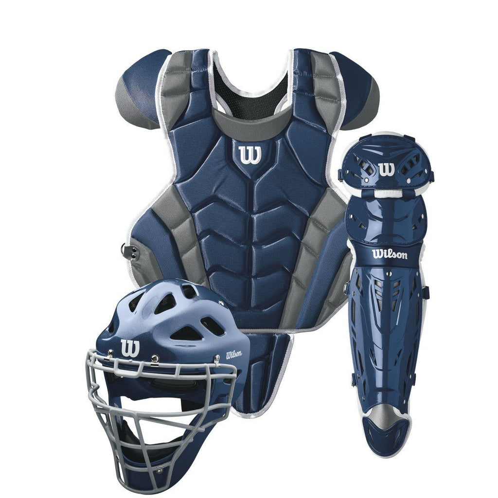 Wilson C1K™ Adult Catcher’s Gear Set (NOCSAE Approved): WTA4603 ...